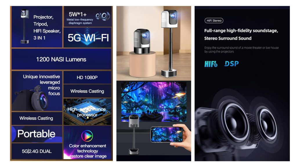 X2 Vertical projector